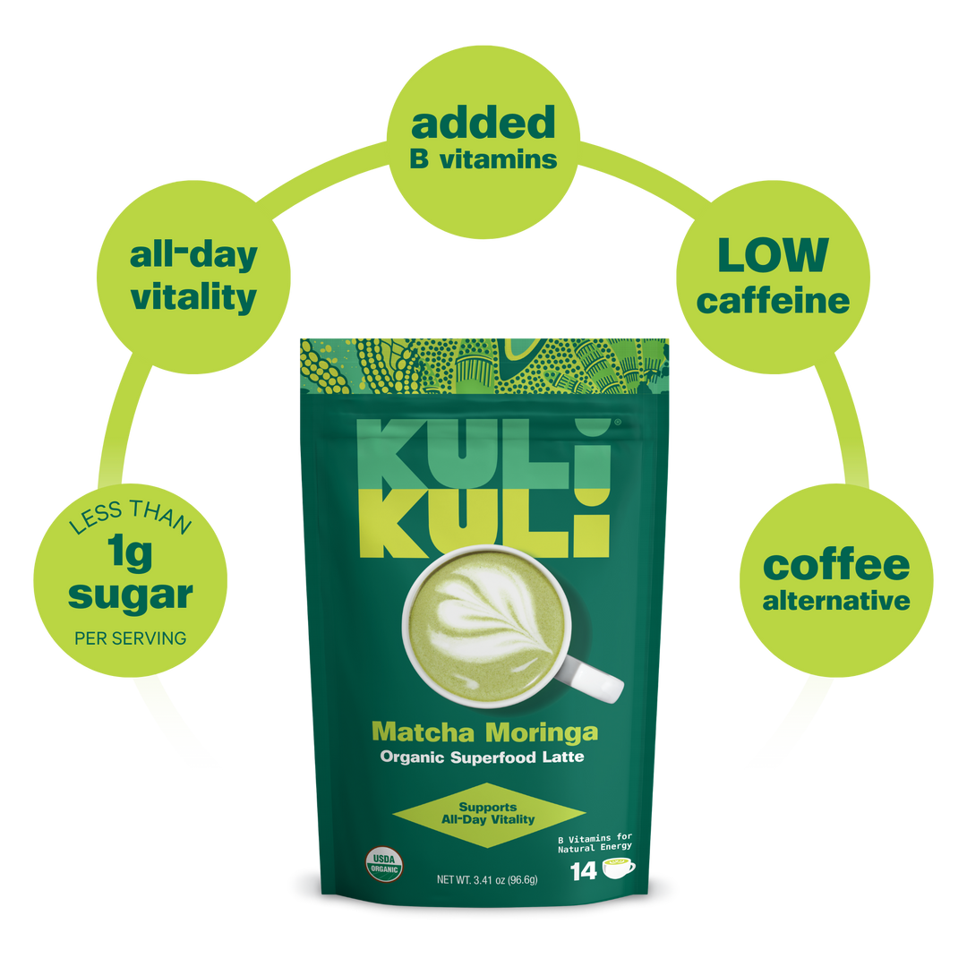 Matcha Moringa Superfood Latte – Kuli Kuli Foods