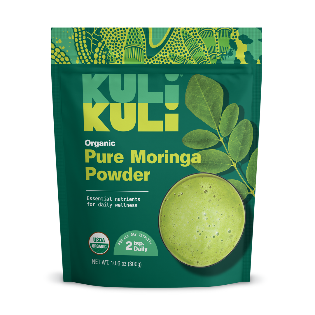 Organic Pure Moringa Powder - 10.6oz Pack – Kuli Kuli Foods