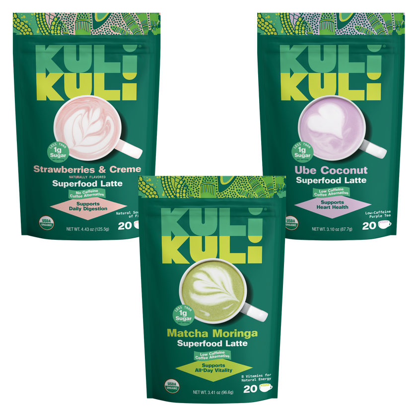 Superfood Lattes - Variety Pack – Kuli Kuli Foods